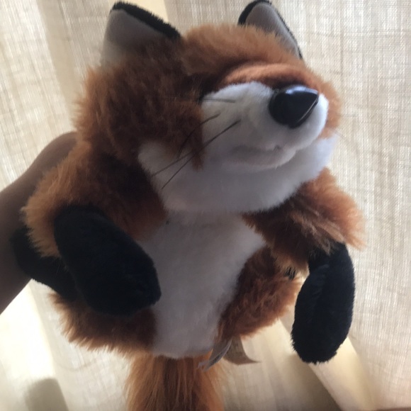 Toys | Folkmanis Small Red Fox And Lion Stage Puppet | Poshmark